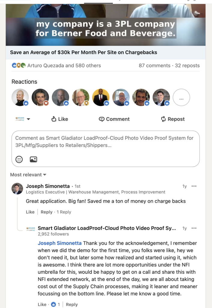 LoadProof Testimonial - Joseph Simonetta | LoadProof